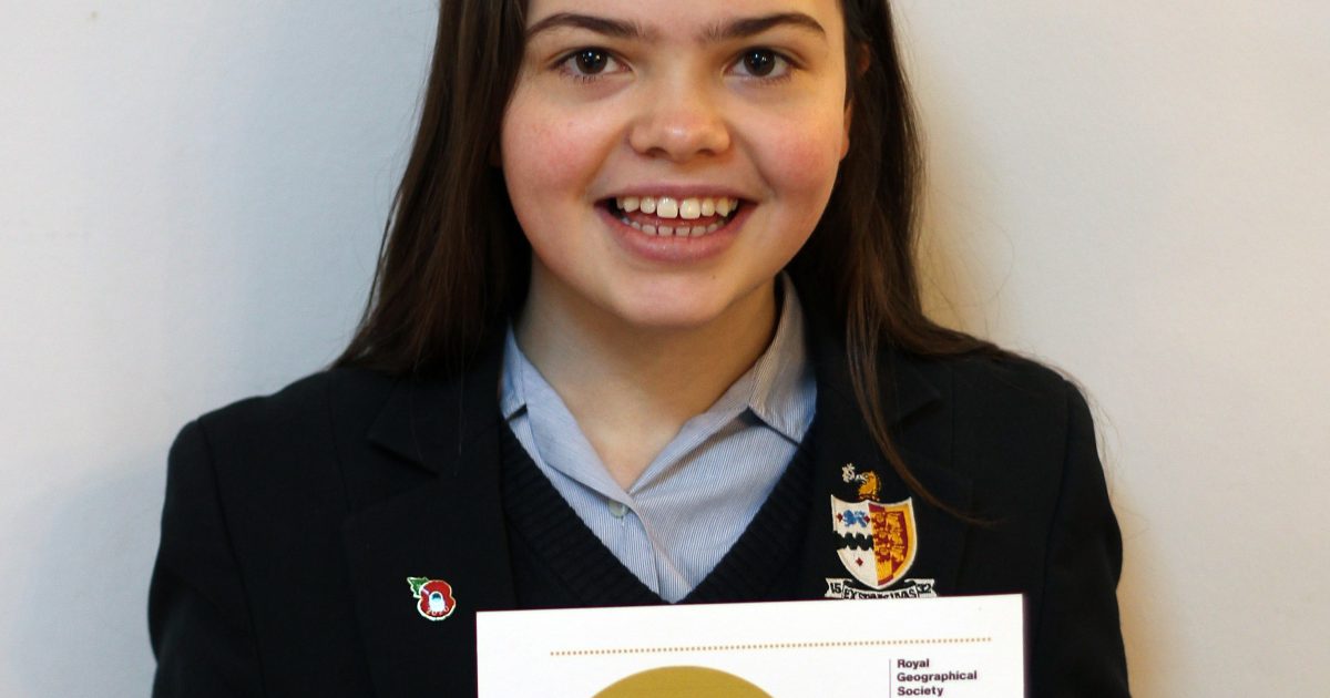 Bristol Grammar School | RGS Young Geographer of the Year success for…