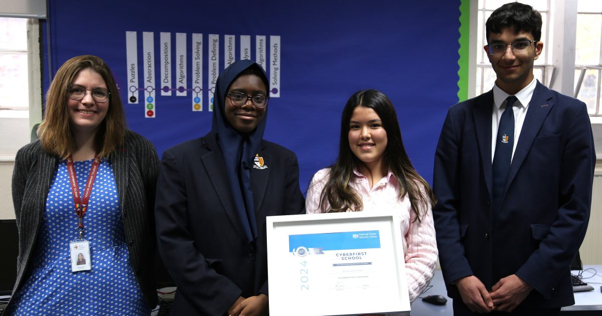 Bristol Grammar School | CyberFirst Schools award for BGS
